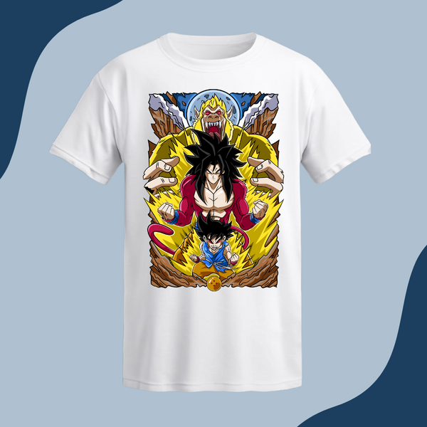 Polera Unisex - Dragon Ball - Goku - CreativeInk Polera Unisex - Dragon Ball - Goku - CreativeInk
